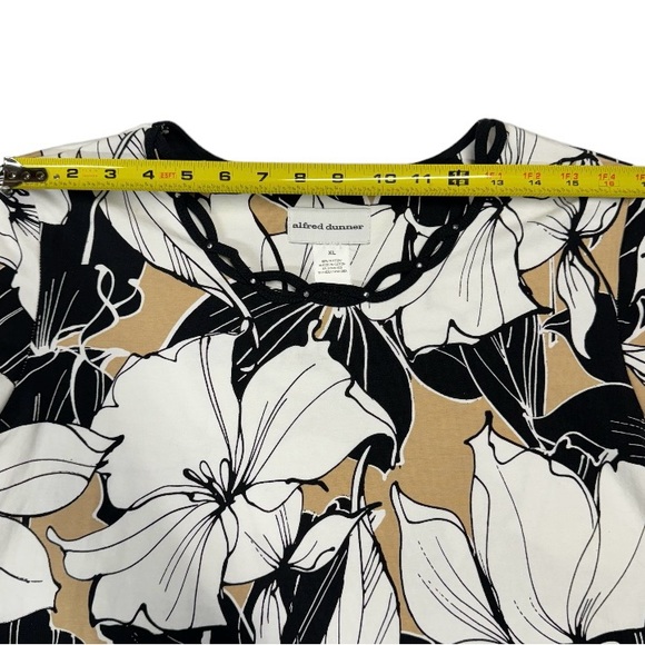 Alfred Dunner | Tops | Alfred Dunner Size Xl White Floral Shirt With ...